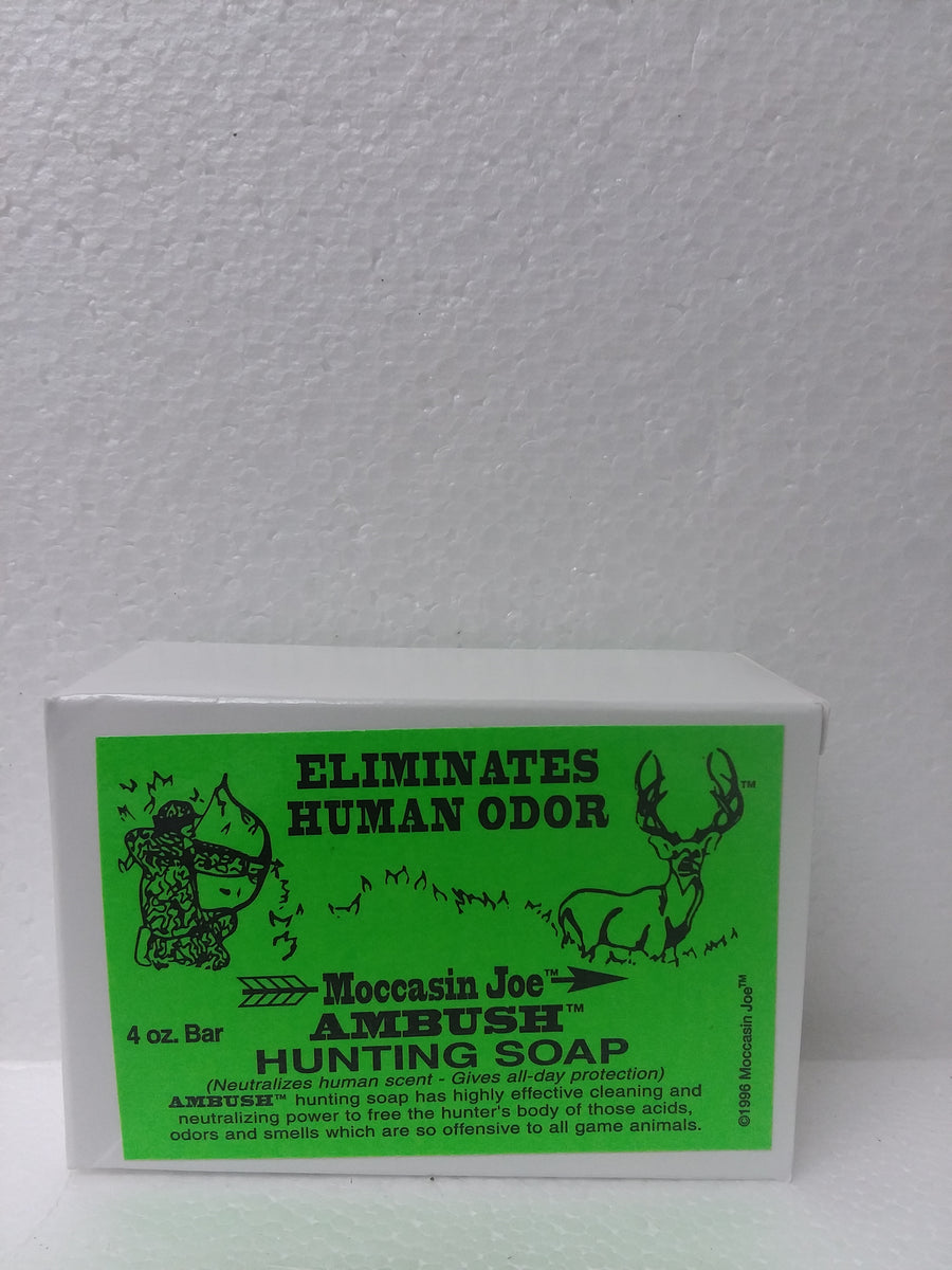 AMBUSH HUNTING SOAP – Moccasin Joe Dist